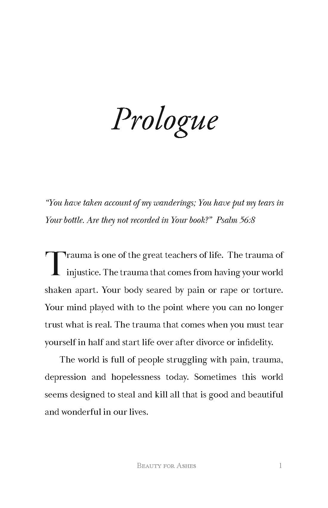 Beauty for Ashes by | PageMaster Publishing